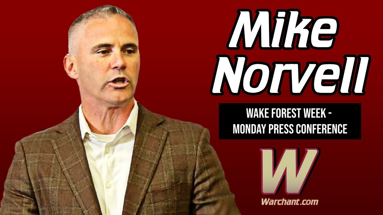 FSU Football | Mike Norvell Press Conference Wake Forest Week | Duke ...