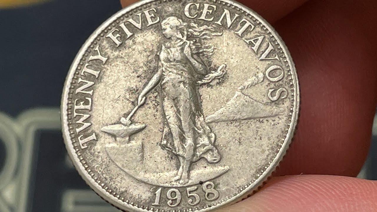 1958 Philippines 25 Centavos Coin • Values, Information, Mintage ...