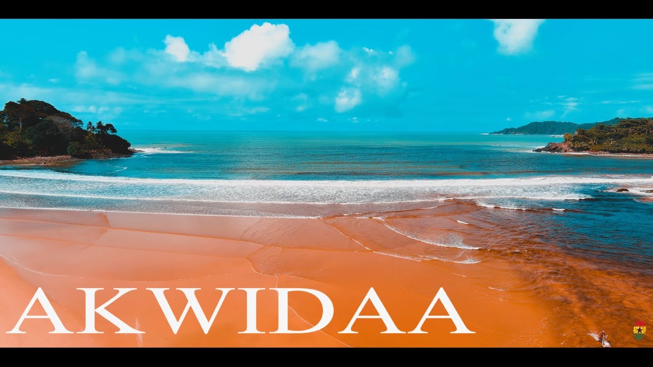 I Visited The Most Beautiful Beach In Ghana - YouTube