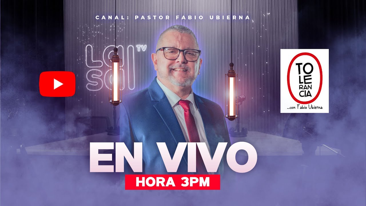 TOLERANCIA CERO CON FABIO UBIERNA - EN VIVO 🔴 - YouTube