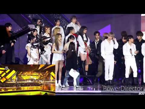 GFriend, WJSN reaction to BTS Dionysus at 2019 KBS Gayo Daechukje