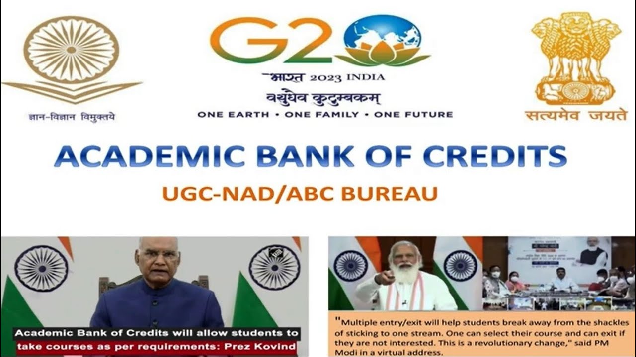 Academic Bank of Credits ABC program Video I - YouTube