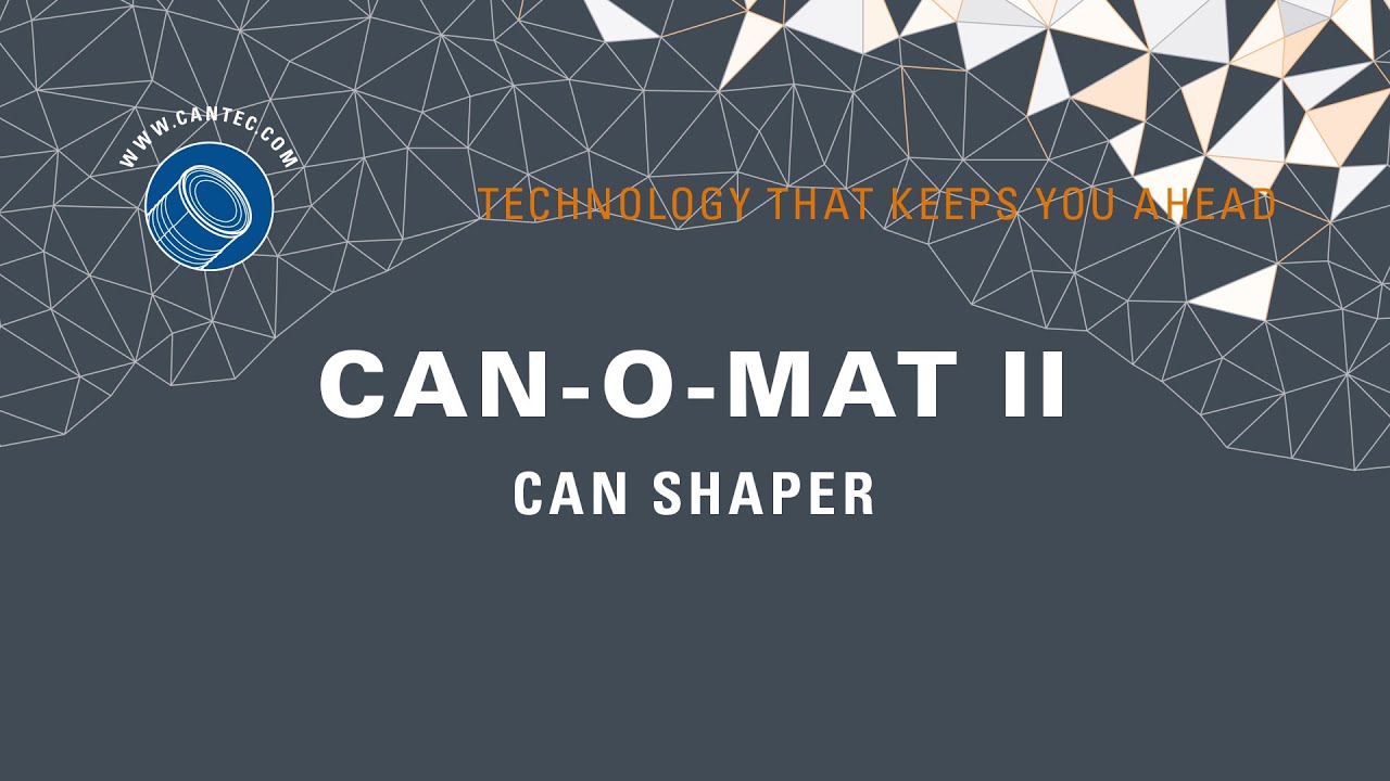 SOUDRONIC Group - CAN-O-MAT II Can Shaper - YouTube