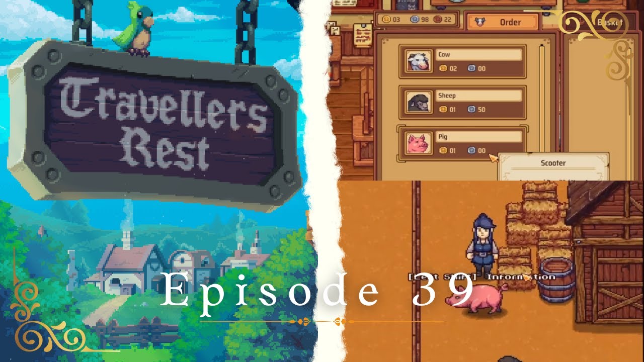 Travellers Rest - Episode 39 - Barn has a new member - YouTube