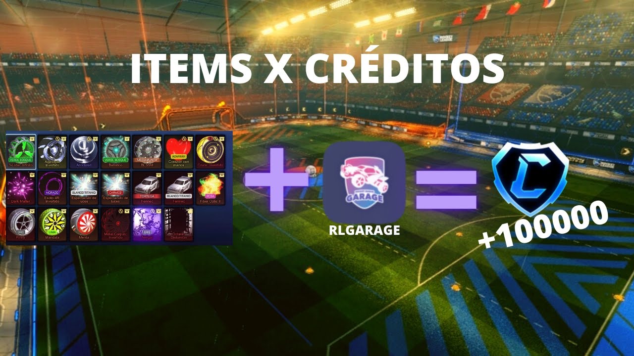 GUÍA COMPLETA DE RL Garage (TRADEA ITEMS X CRÉDITOS) - YouTube