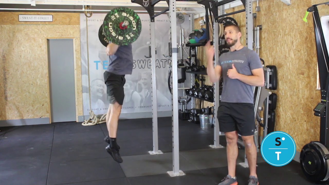 BB Jumping Squats - YouTube