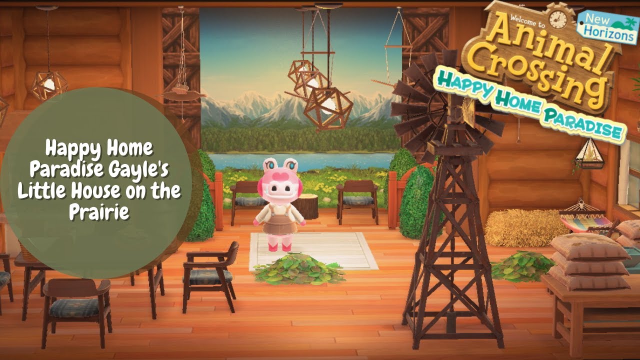 Gayle's Little House On The Prairie // ACNH // HHP - YouTube