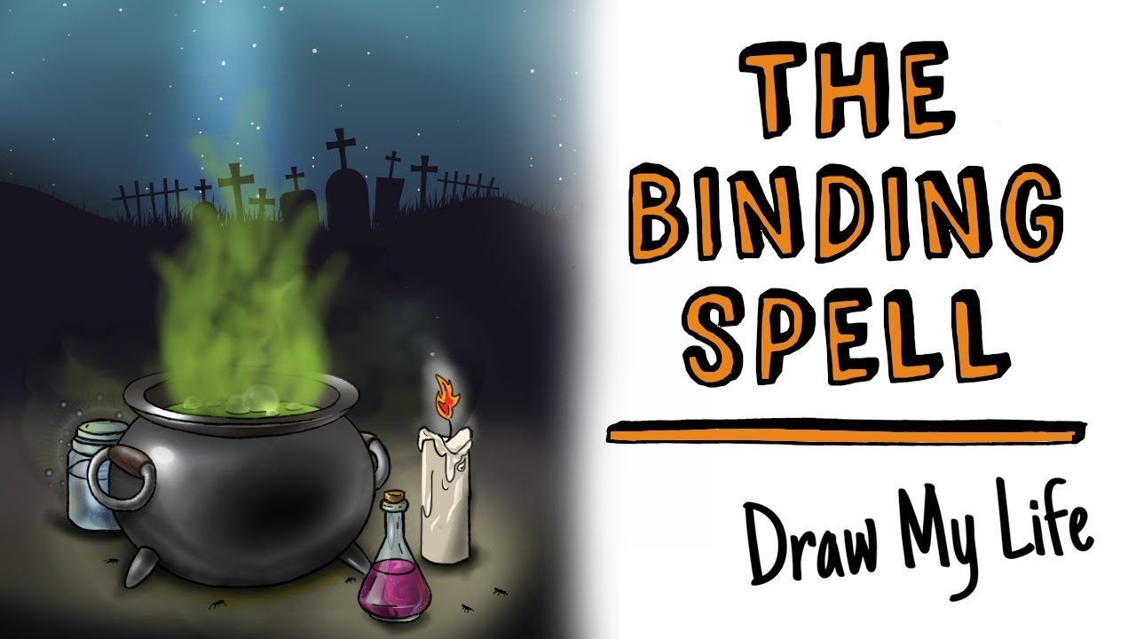 THE BINDING SPELL 🔮 Draw My Life Horror Stories - YouTube