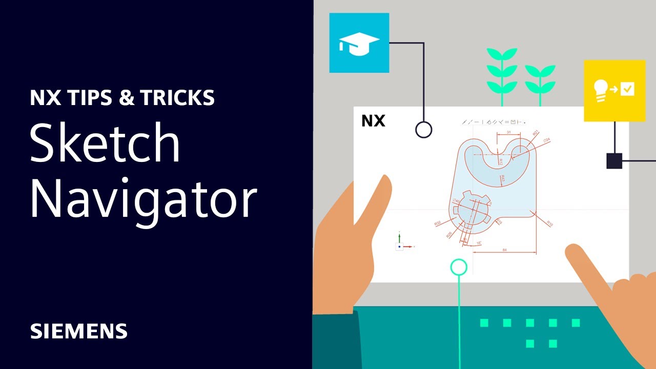 NX | Tips and Tricks | Introducing Sketch Navigator - YouTube