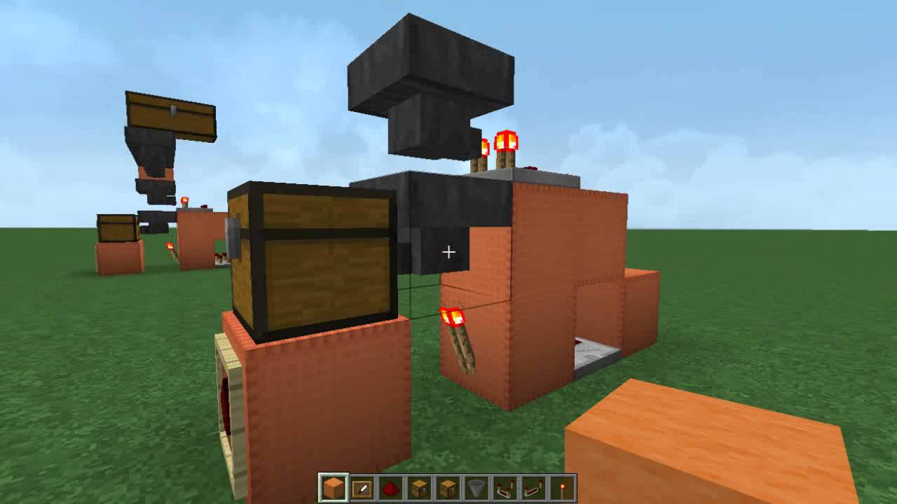Selector de items automático / Minecraft 1.7.5 / Tutorial Redston - YouTube