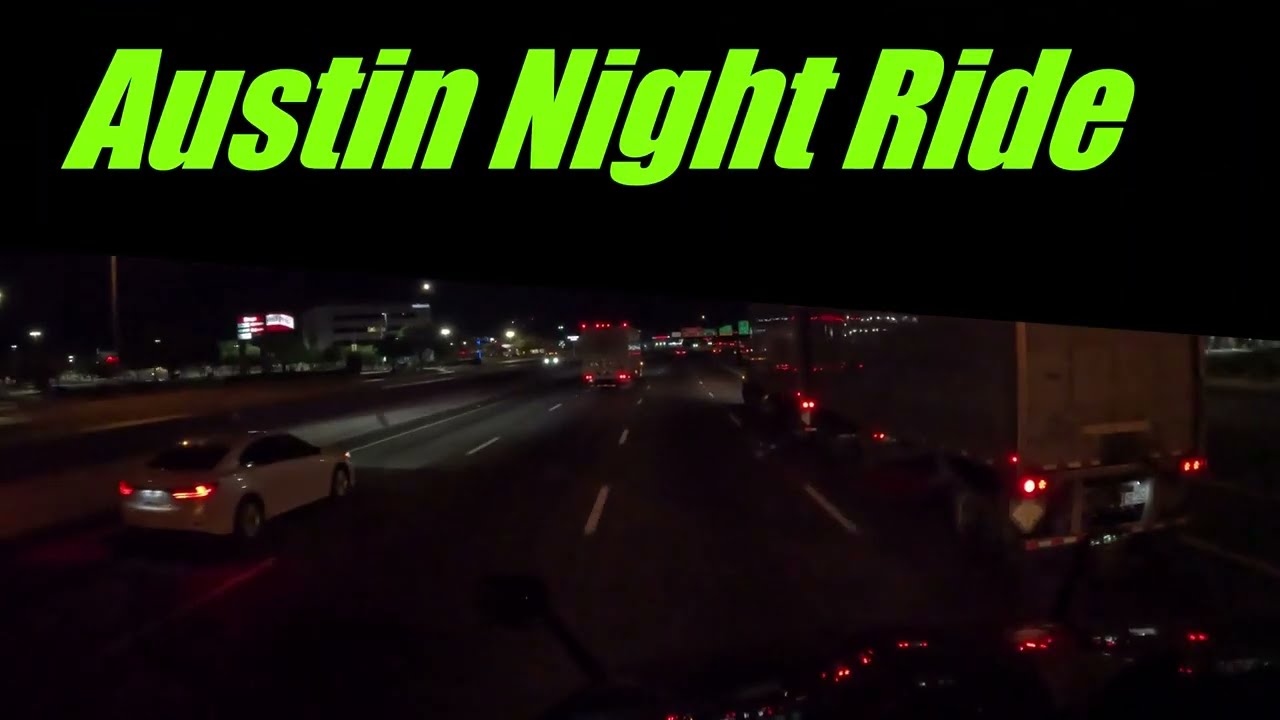 Austin Texas Night Ride - YouTube