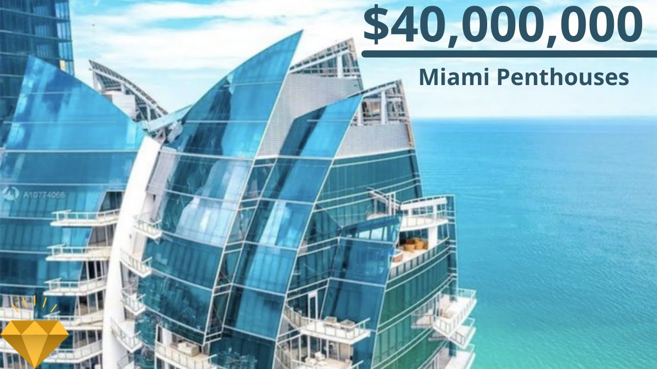 5 Most Expensive And Highest Penthouses in Miami, Florida | Inside Tour ...