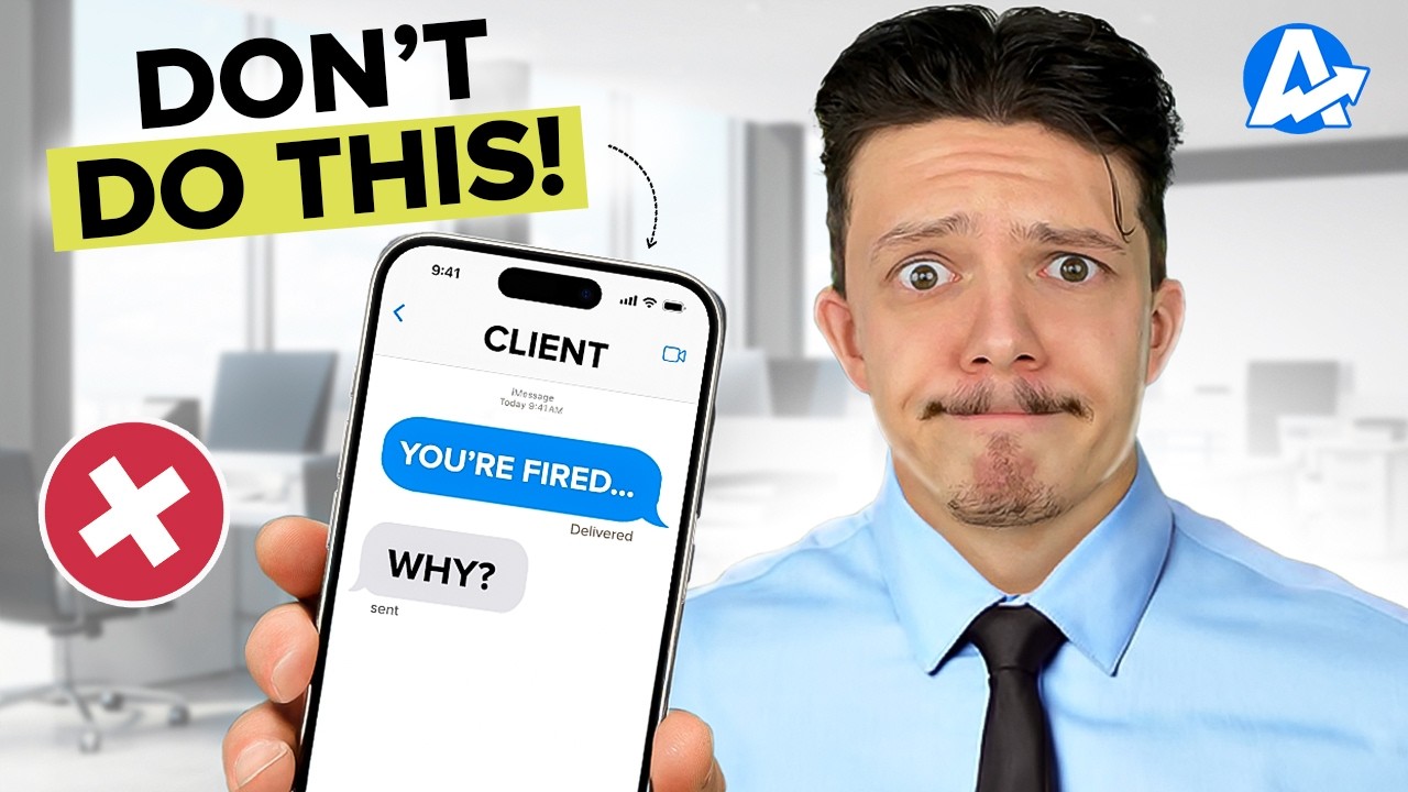 How to Fire an Agency Client Without Hurting Your Reputation! - YouTube