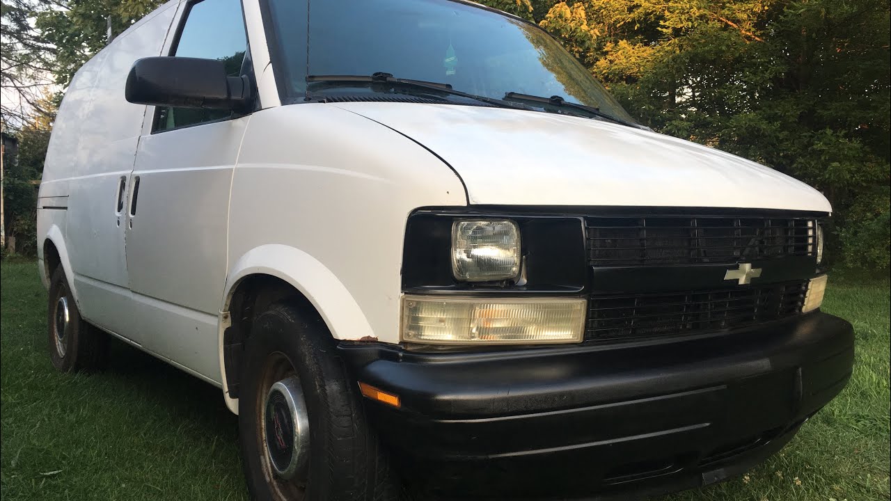 VAN LIFE 1995 Astro Van 1st Look 👀 & Facelift - YouTube