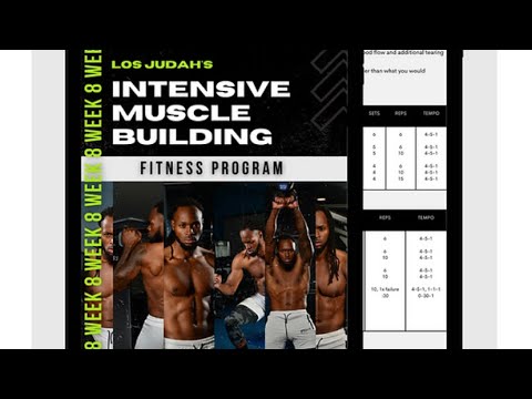 8 week muscle building training program Week 3 Day 3 | Back attack ...