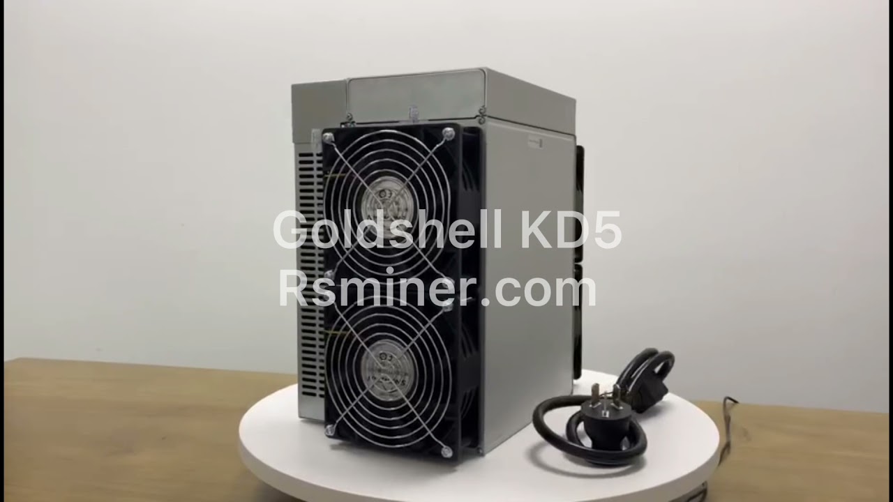 Goldshell KD5 Unboxing Video from RS Miner - YouTube