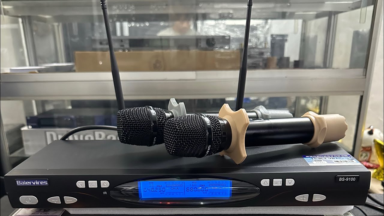 Micro Baier vires chính hãng BS9100 bảo hành 1 năm chuyên sự kiện LH ...