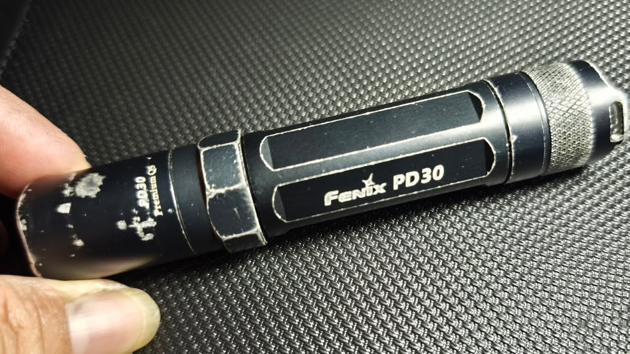 ไฟฉาย Fenix PD30 โมดัดแปลง - YouTube
