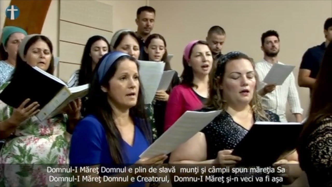 Domnu-i măreț | Cor mixt - YouTube