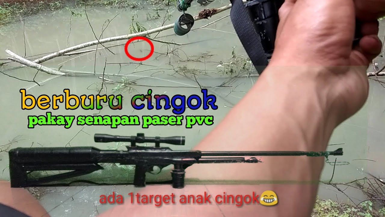 SENAPAN PASER IKAN‼️ PARALON//PVC Tenaga Spirtus @TukangLanTuR - YouTube