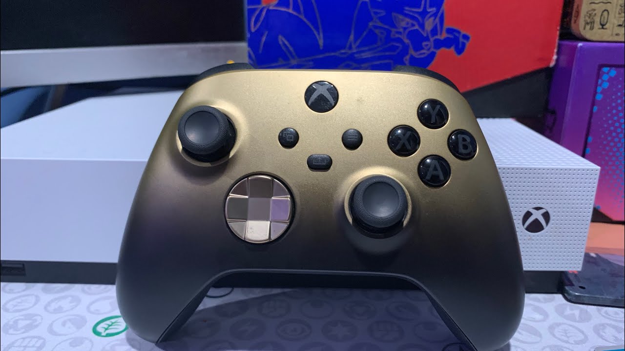 My Xbox controller review **gold controller** - YouTube