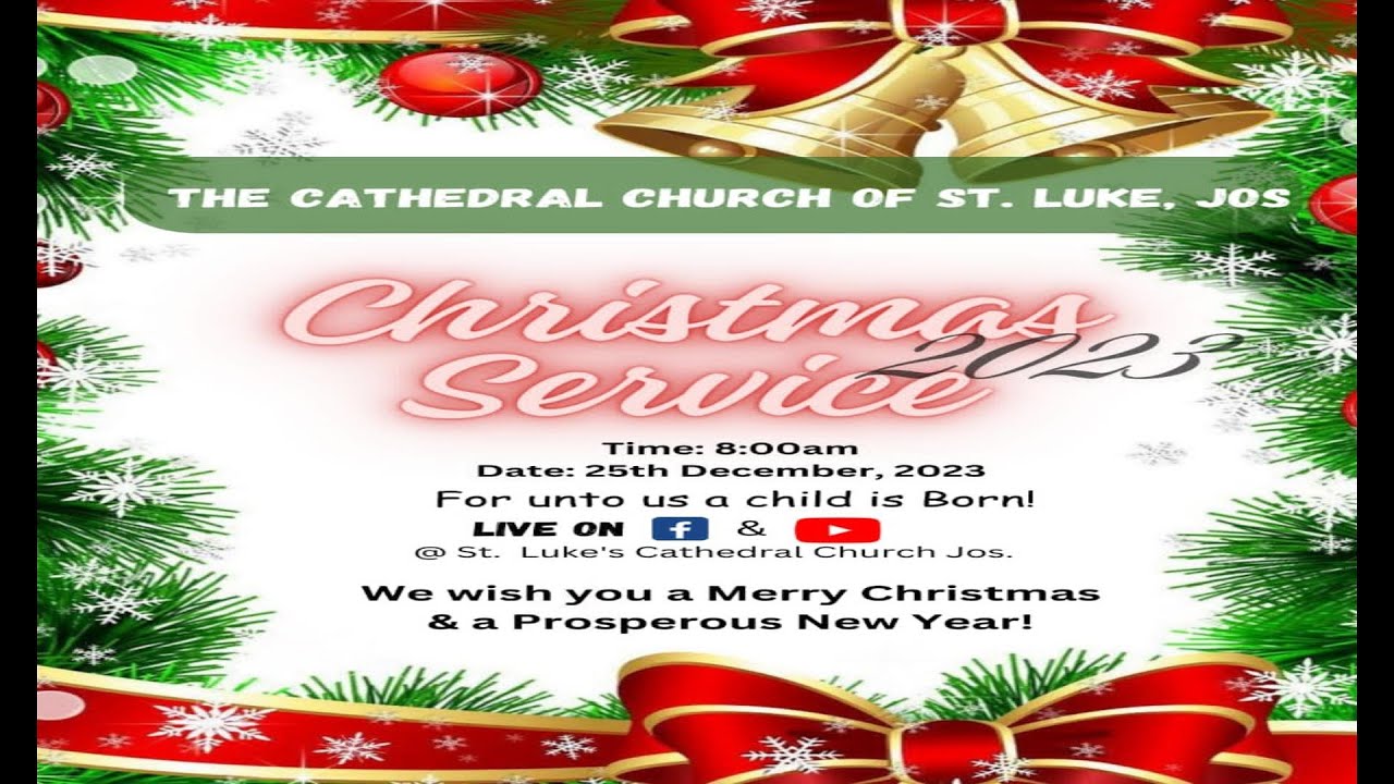 LIVE STREAM OF 2023 CHRISTMAS SERVICE - YouTube