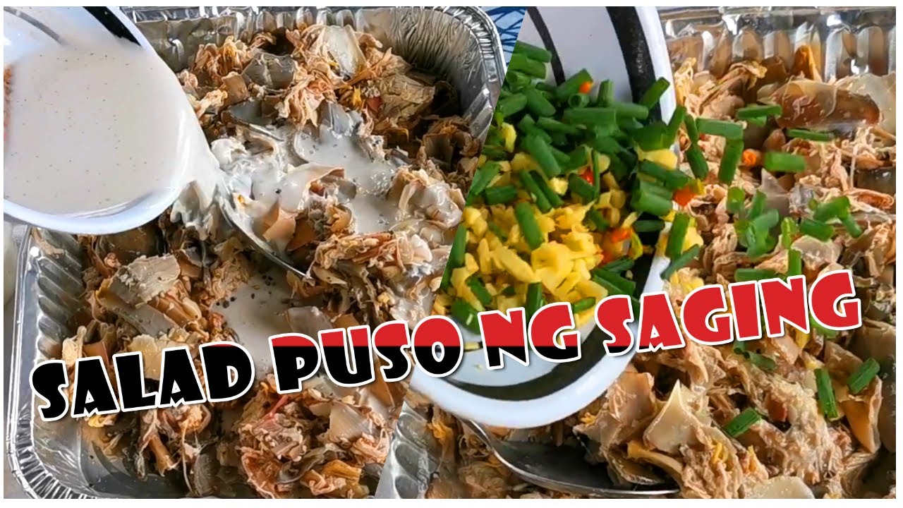 GUMAWA KAMI NG SALAD MULA SA PUSO NG ATING TANIM NA SAGING CARDAVA OR ...