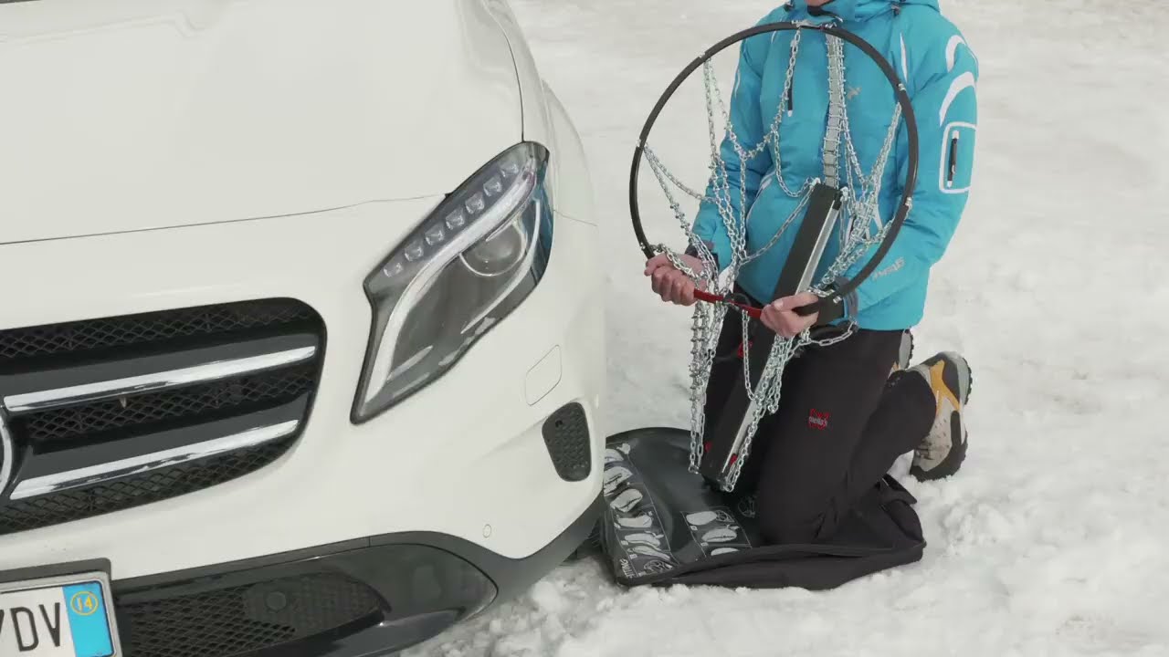 Come montare le catene da neve KONIG Easy-Fit - YouTube