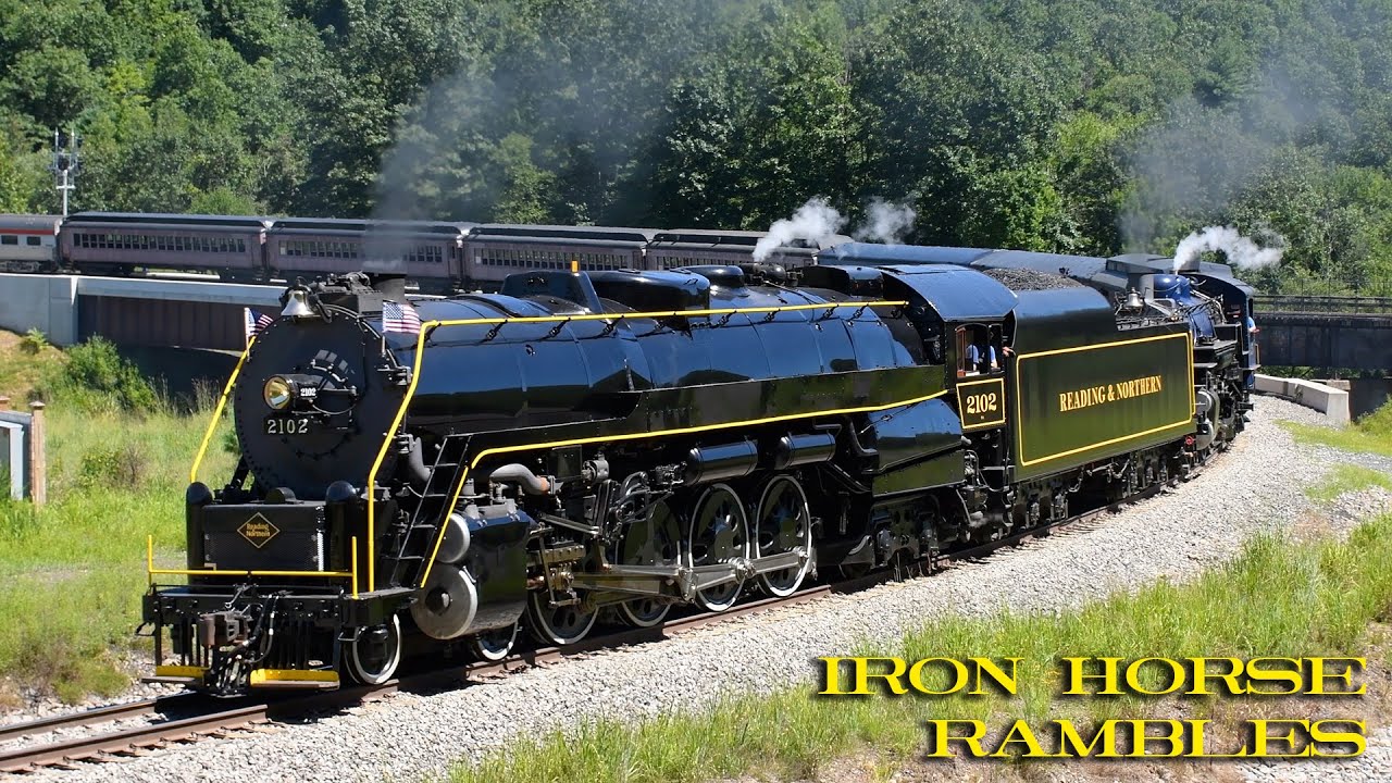 Reading & Northern Iron Horse Rambles - double header - YouTube