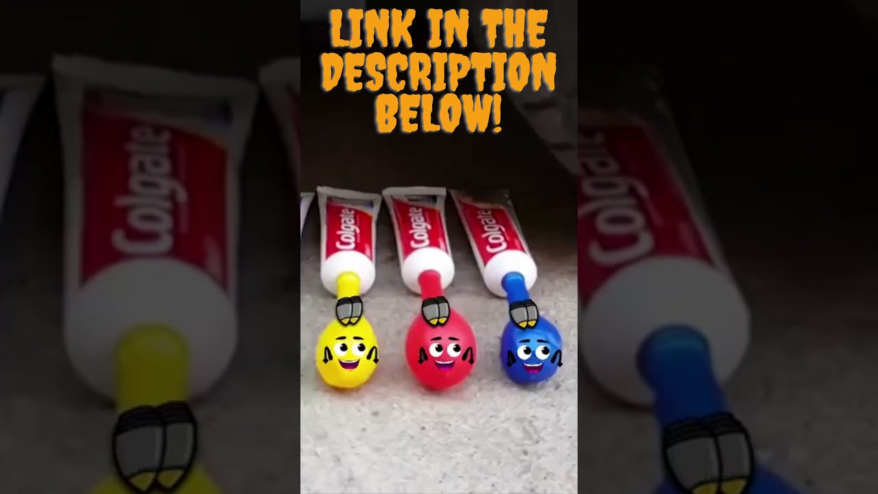 funny toothpaste race doodle in your life #shorts - YouTube