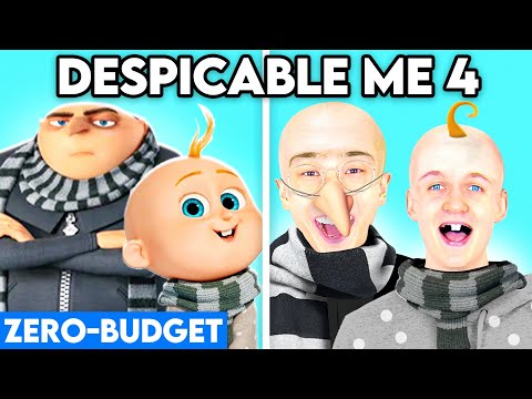 DESPICABLE ME 4 WITH ZERO BUDGET! (MOVIES & TV SHOWS WITH ZERO BUDGET!)