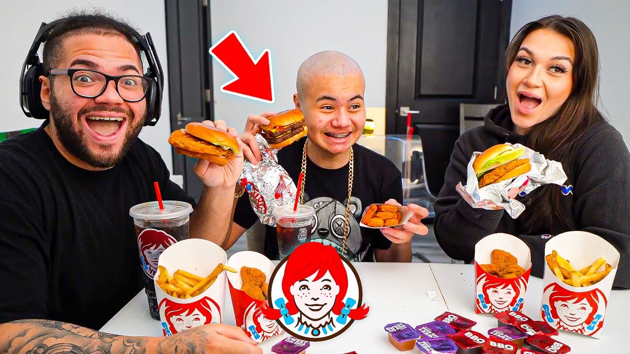 MindOfRez WENDY'S MUKBANG with BALD KAYLEN And Girlfriend! - YouTube