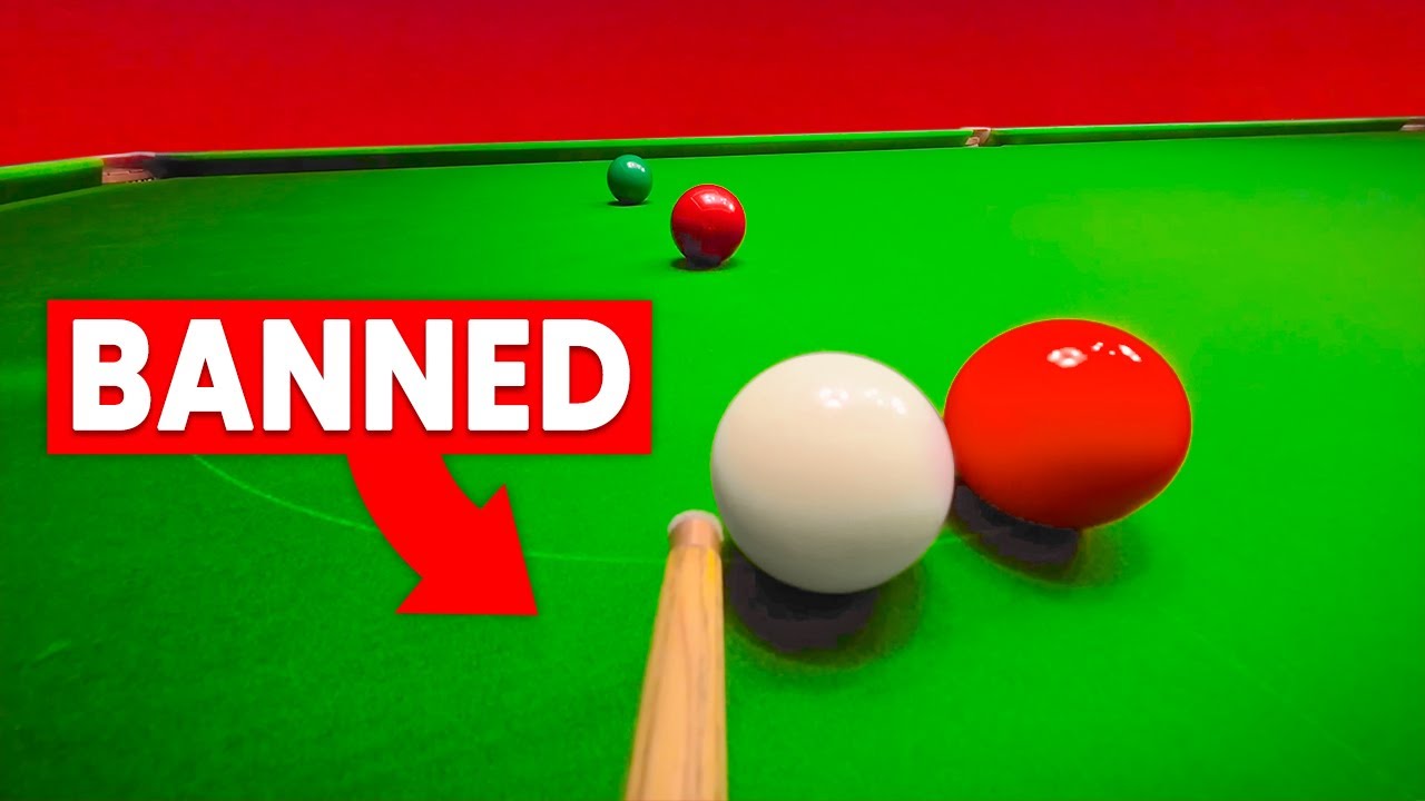 Snooker's Biggest Banned Shots Explained - YouTube