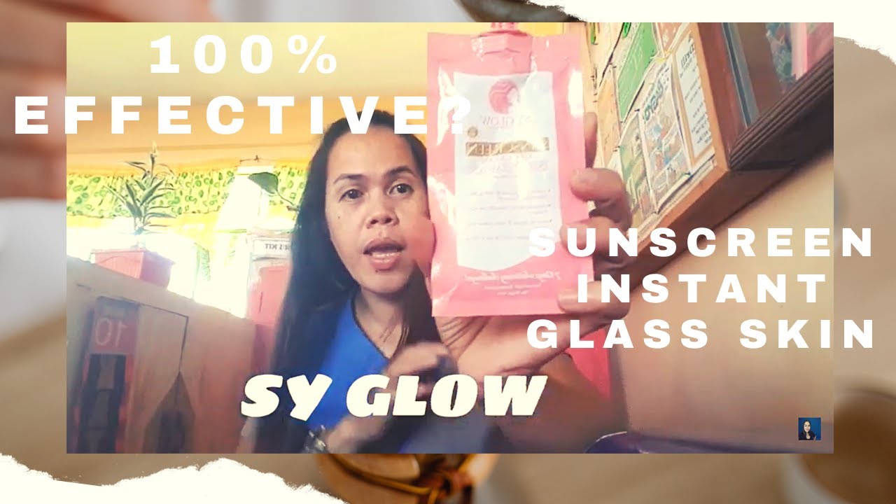 SY GLOW SUNSCREEN GEL REVIEW| Janice Gabica - YouTube