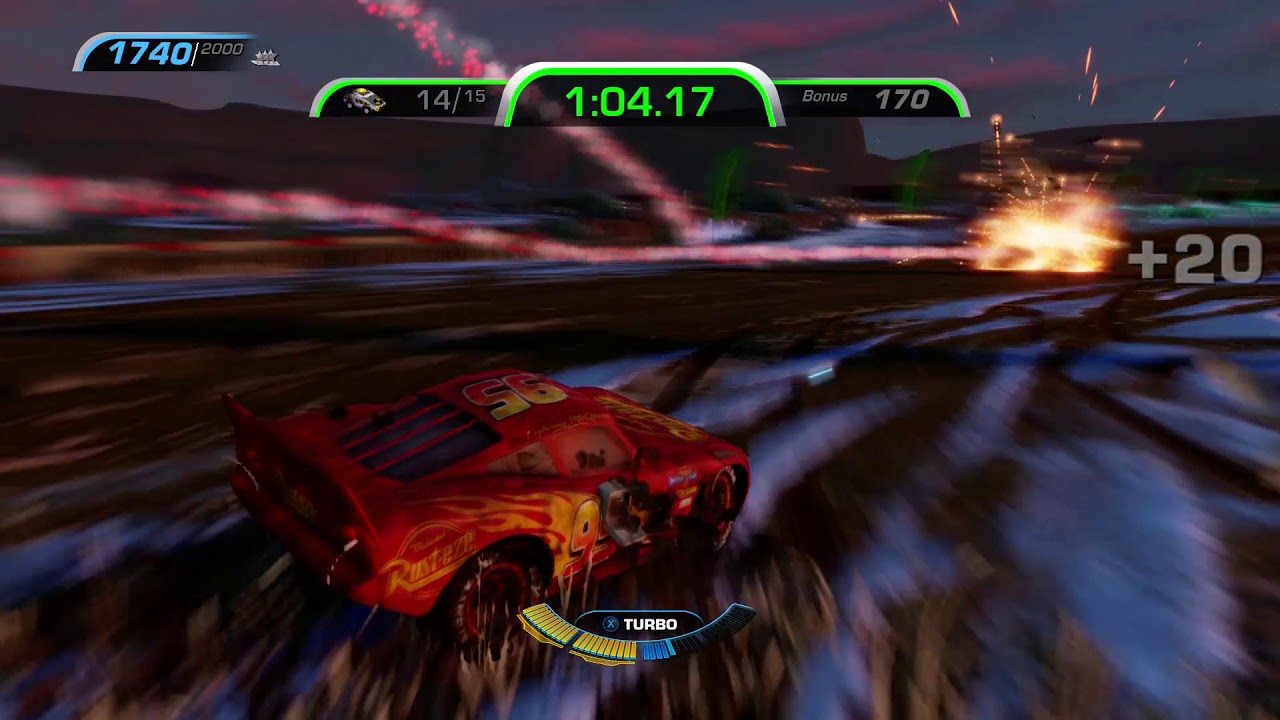 Cars 3: Driven to Win - Walkthrough 77 - Takedown, Radiator Springs ...