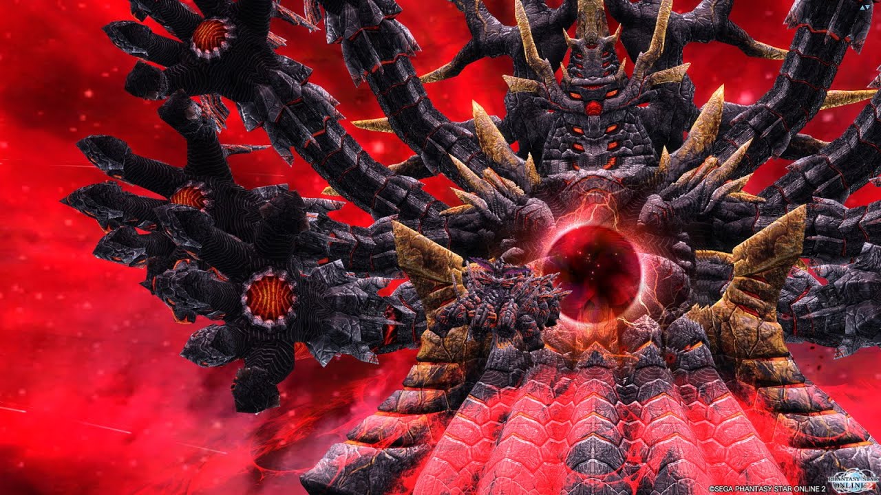 Phantasy Star Online 2 My First World Boss Event (Dark Falz) - YouTube