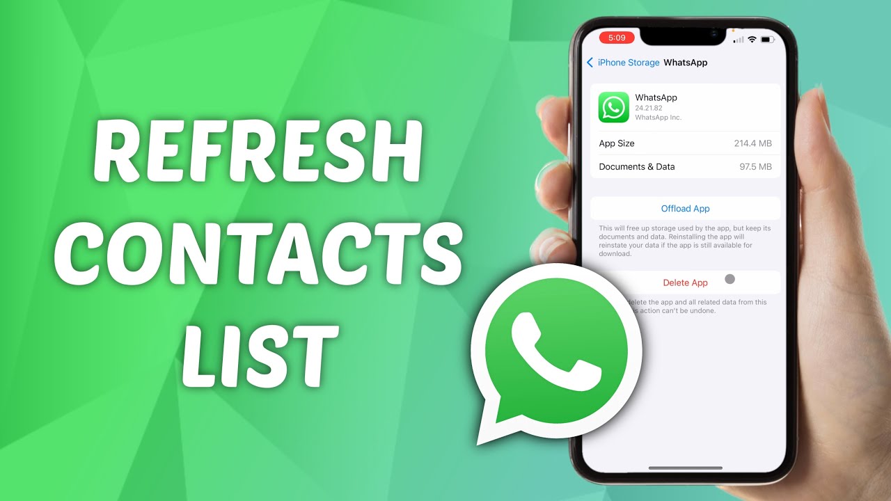 How to Refresh WhatsApp Contacts List - Quick and Easy Guide! - YouTube