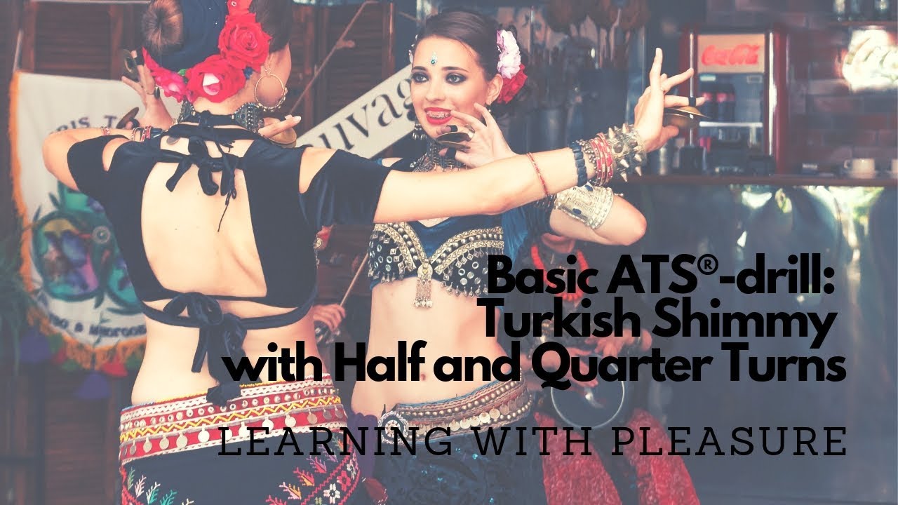Basic ATS®-drill: Turkish Shimmy with Half and Quarter Turns - YouTube