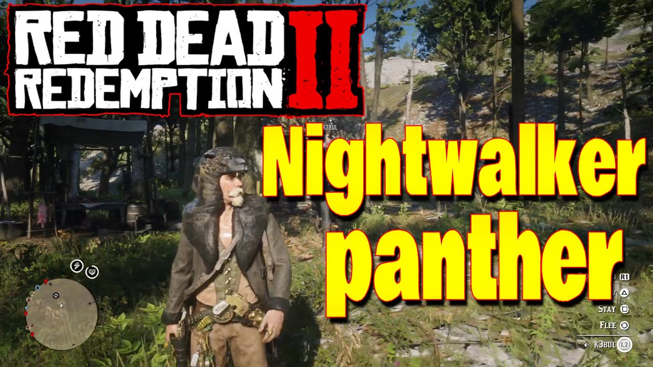 RDR 2 Online | Nightwalker Panther Location - YouTube