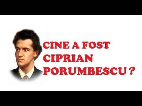 CINE A FOST CIPRIAN PORUMBESCU ?