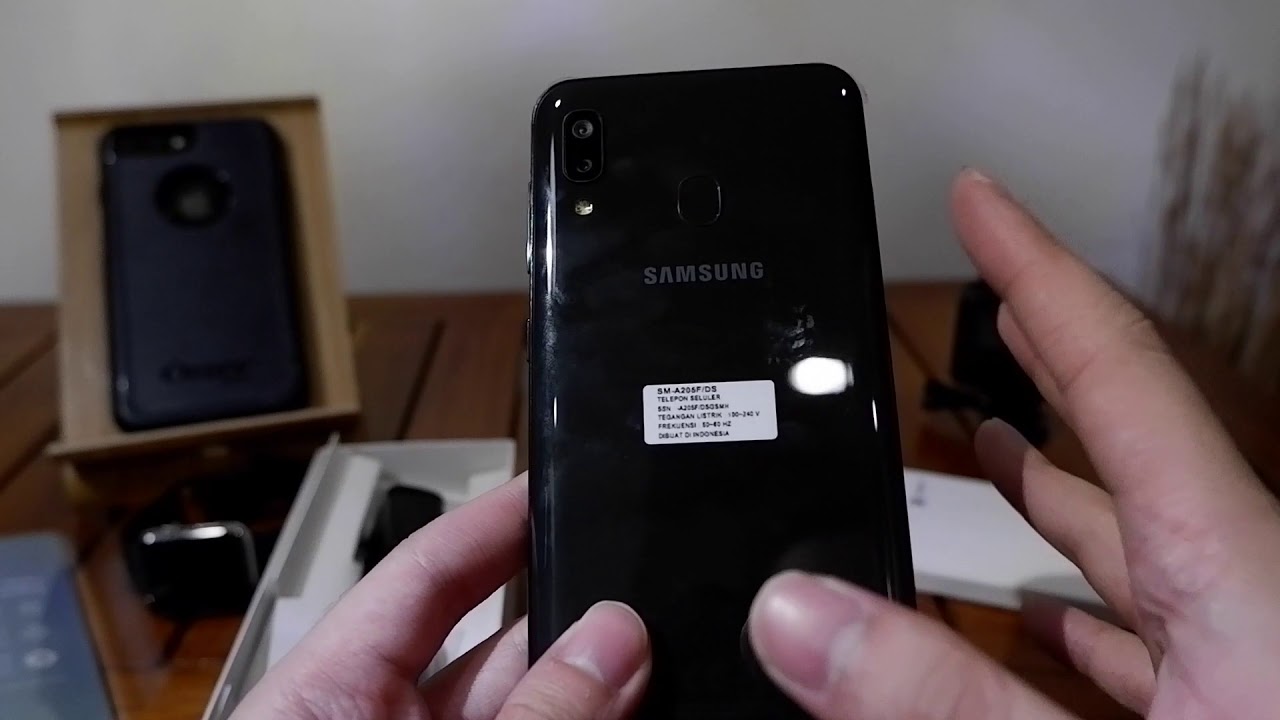 UNBOXING SAMSUNG A20|RAM 3GB- 32GB MEMORY - YouTube