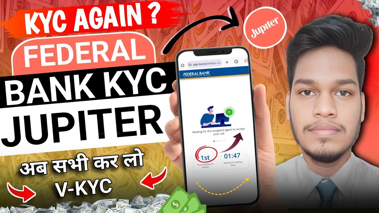 Federal Bank Re-KYC 2025 || Jupiter App Video KYC Again || Fi App Mein ...