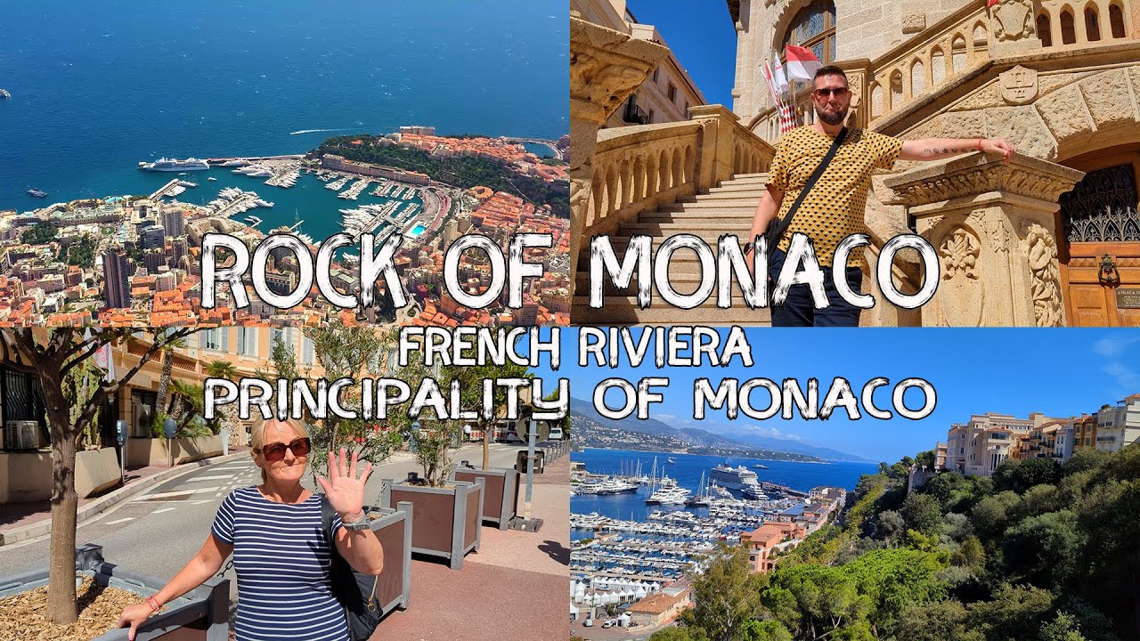 Rock of Monaco, French Riviera, Principality of Monaco. - YouTube