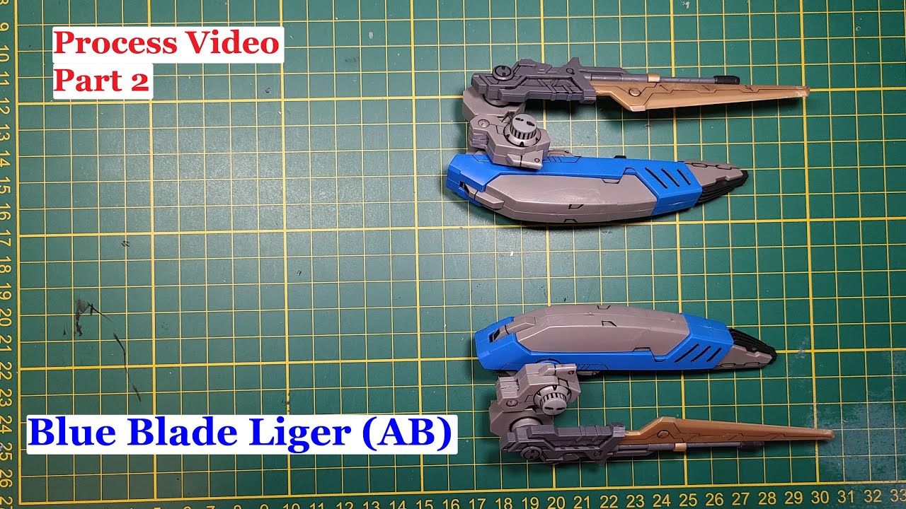 Process Video: Part 2 - Blue Blade Liger (AB) - YouTube