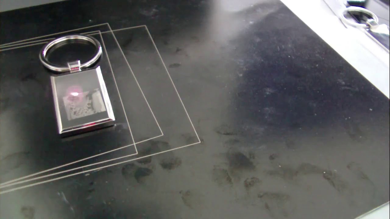 TIPTOP-key chain laser marking machine laser engraving photo on keyring ...