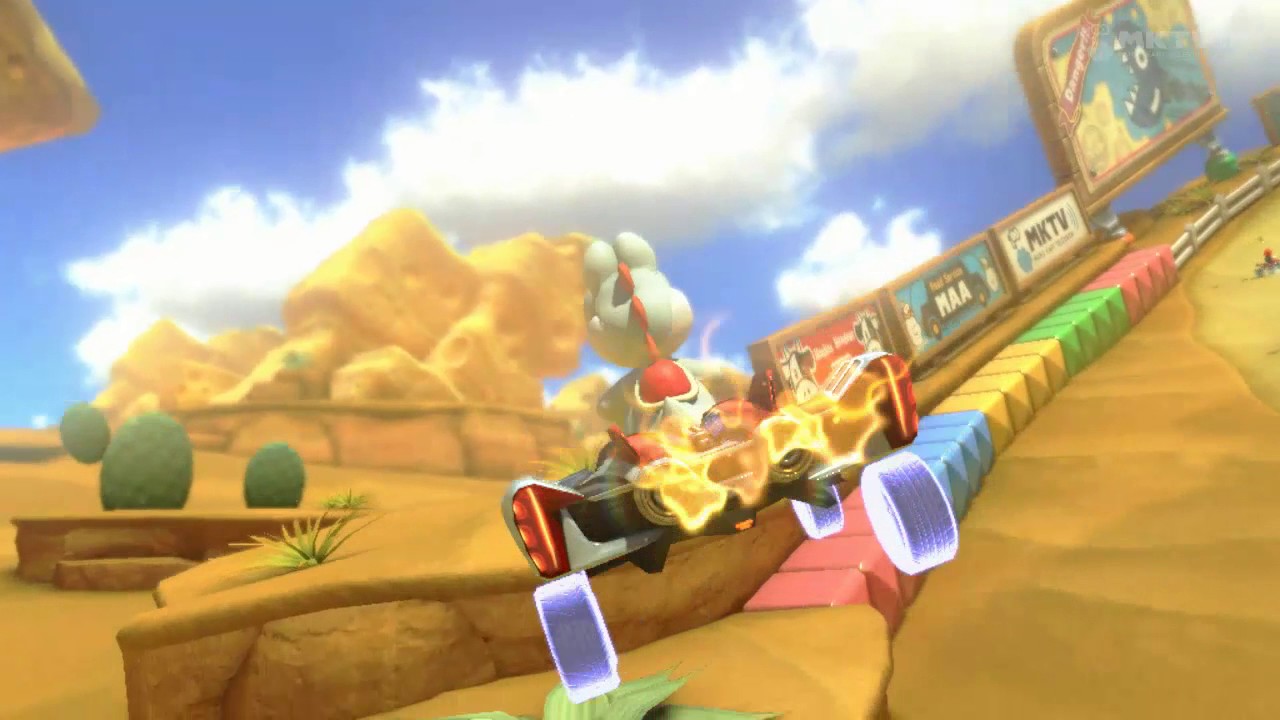 Wii U - Mario Kart 8 - (GBA) Cheese Land - YouTube