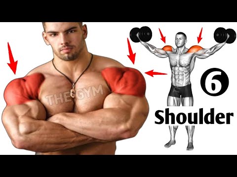 Workout Creator/ home and Gym/ 5 Best full Big Bigger Shoulder muscles ...