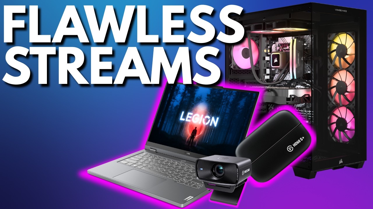 I Built a 2 PC Streaming Setup... With a Laptop?! (2025 Guide) - YouTube