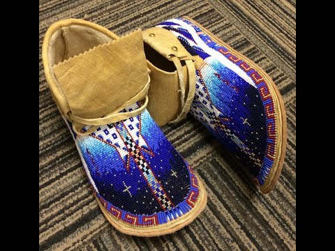 The Beaded Moccasins of Native Artist John Murie