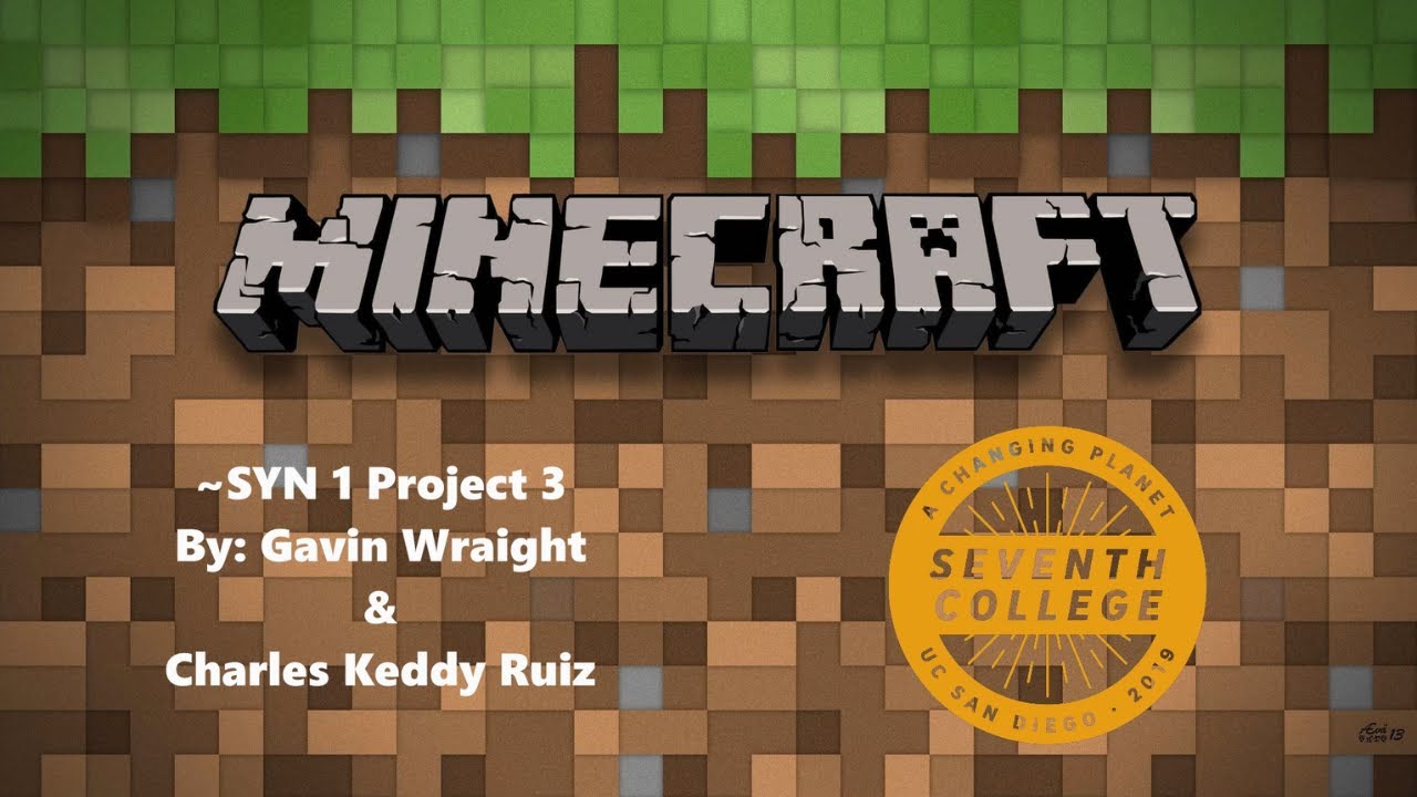 SYN 1 Project 3 Gavin Wraight & Charles Keddy Ruiz - YouTube
